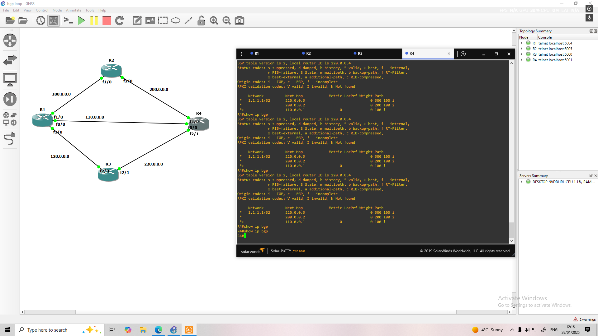 eBGP mesh topology, route not withdrawn - Page 2 - Cisco Community