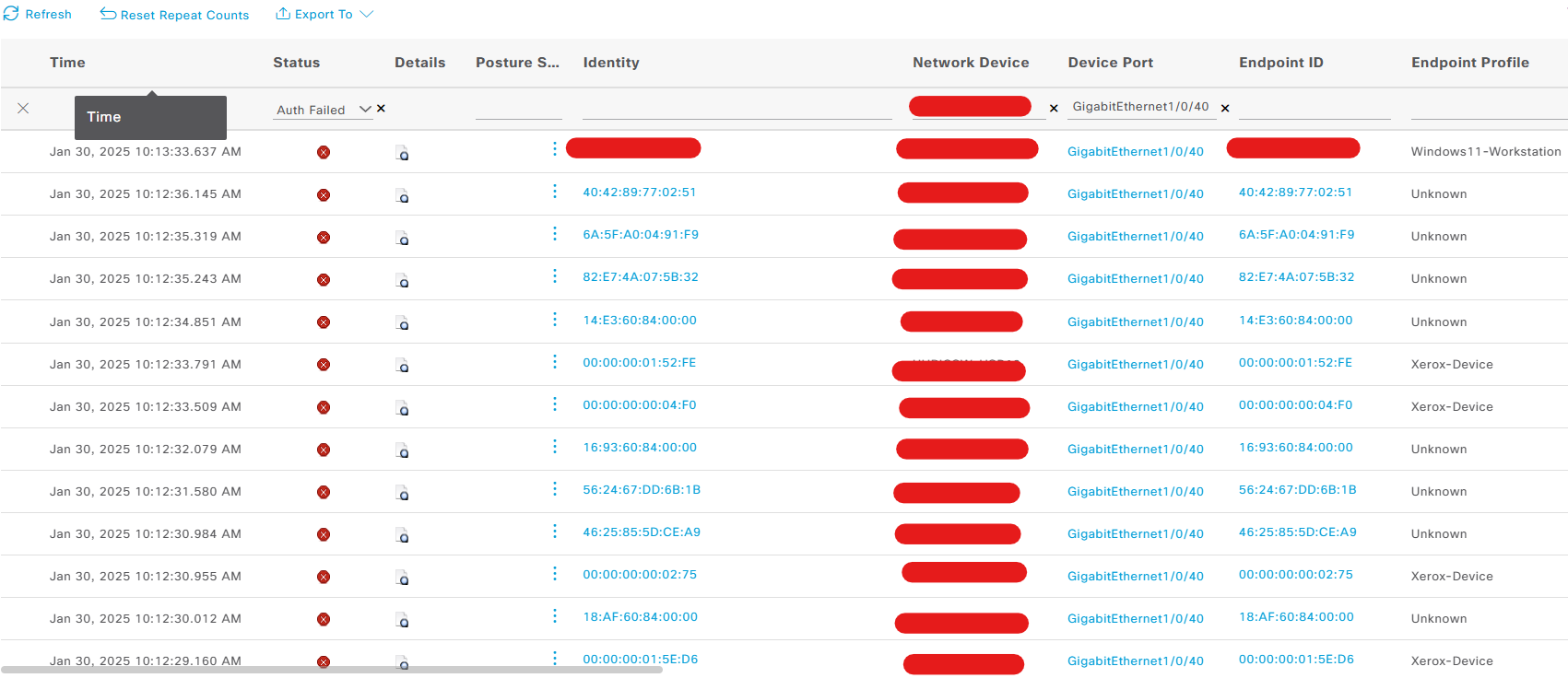 Random MAC address between IP-Phone & supplicant the same switch port ...