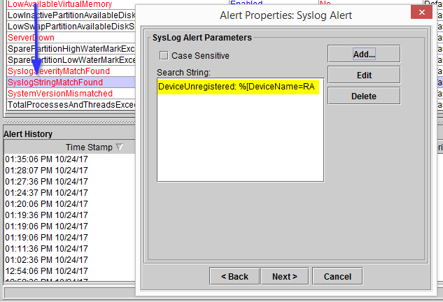 RTMT Alert For Specific Phone / CTI Route Point - Cisco Community