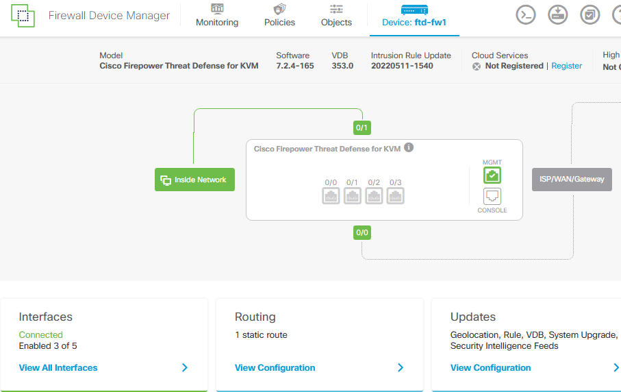 Como Configurar BGP no Cisco Firepower FDM - Cisco Community
