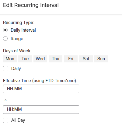 Time Range Options for FTD? - Cisco Community