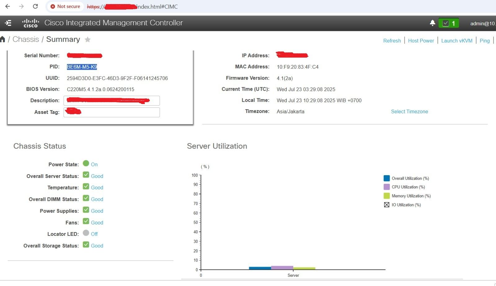 The BE6M-M5-K9 is making a very loud noise - Cisco Community