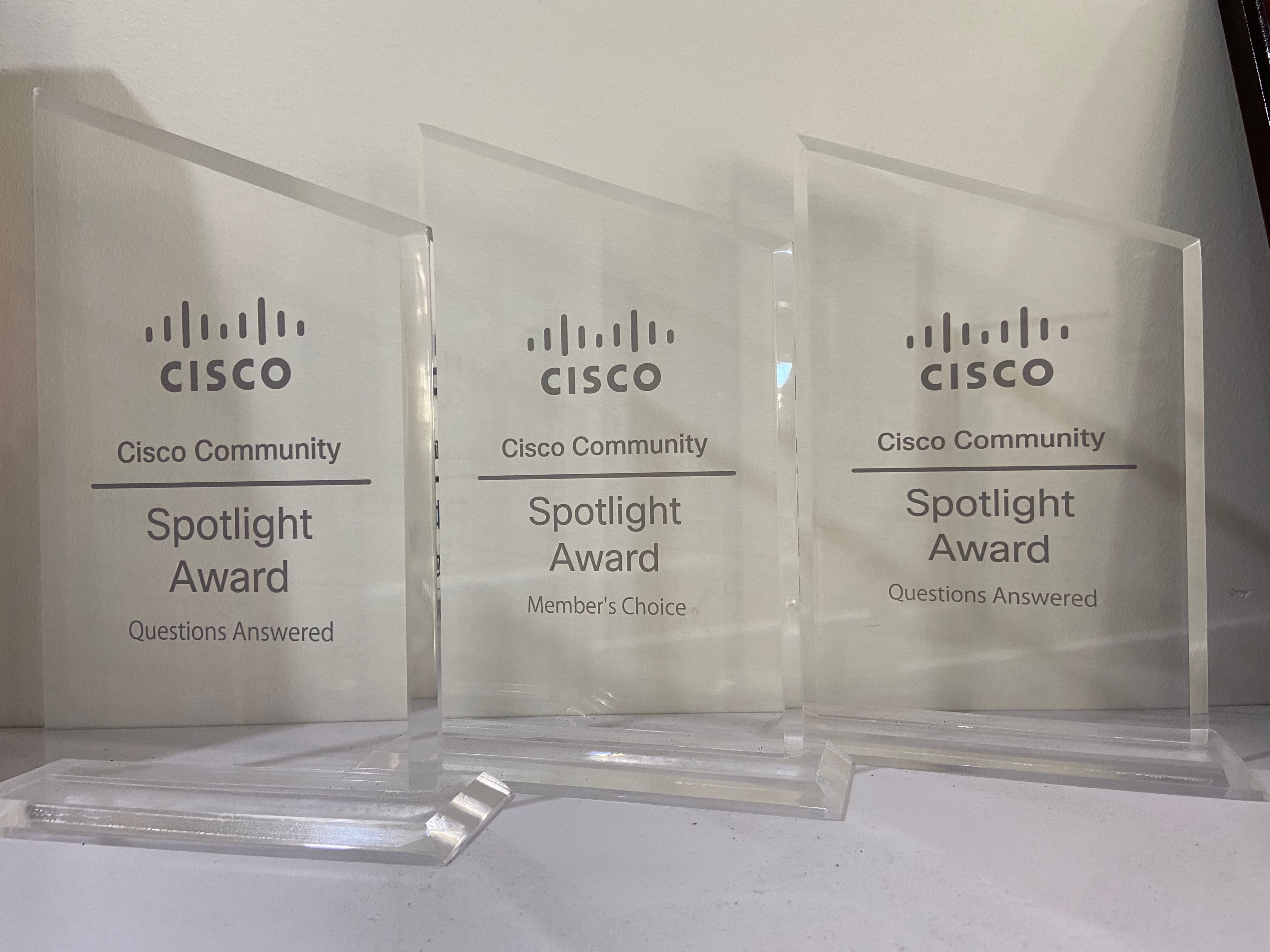 Community Spotlight Awards - Cisco Community