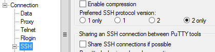 SSH connect via Putty hangs - Cisco Community