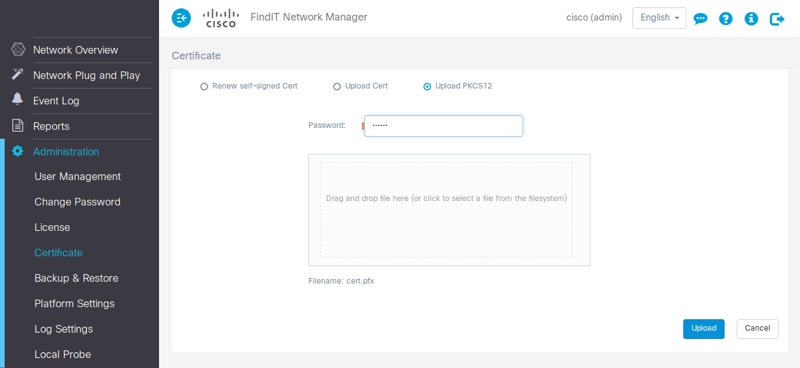 Using Let’s Encrypt Certificates with FindIT Network Manager - Cisco ...