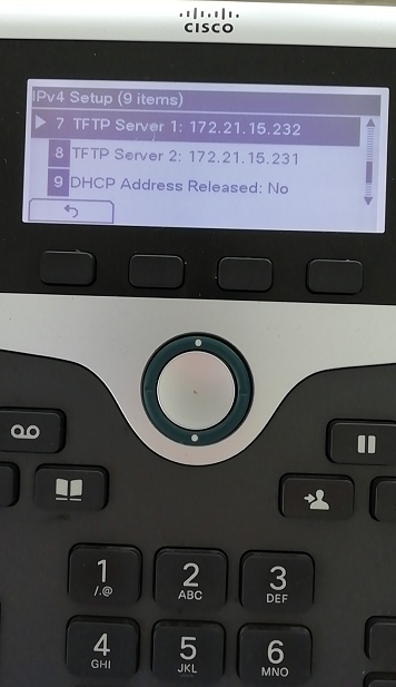 Solved: IP phone can not register after switch reload - Cisco Community