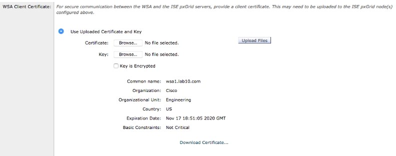 Deploying Cisco WSA 11.7 with Cisco Identity Services Engine (ISE) 2.4 ...
