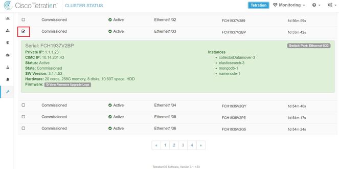 [Tetration] 物理サーバ Power off 手順 - Cisco Community