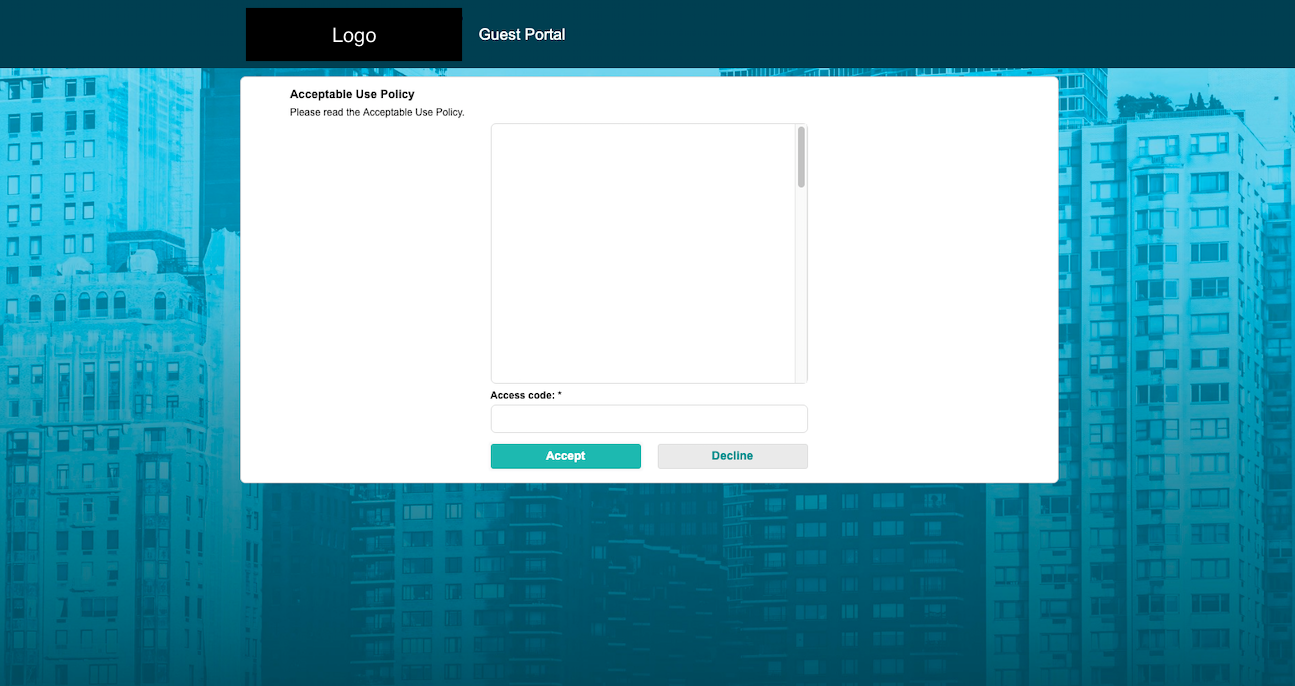 Solved: Customize Guest Portal Page - Custom Banner Title and Adjust ...