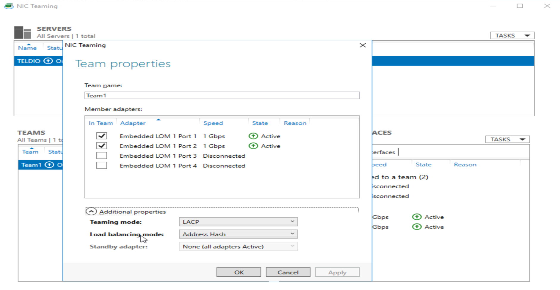 Windows hosts etherchannel fail on second line card - Cisco Community