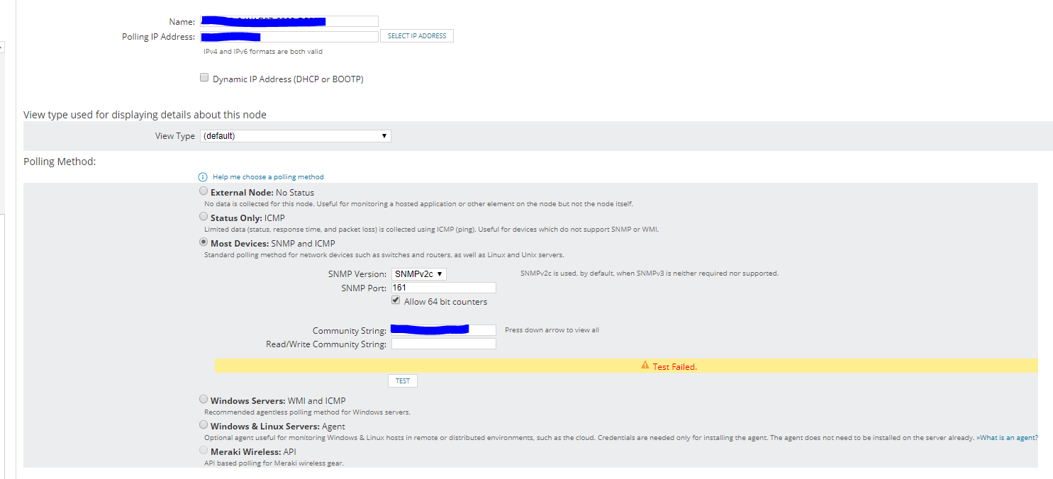 Solved: I need help monitoring Cisco 3802 WAPs in Solarwinds via SNMP ...