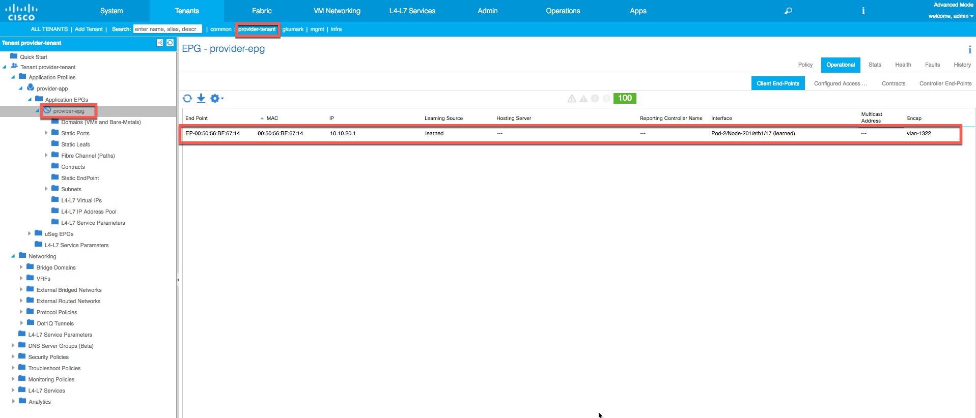 ACI Inter VRF/Tenant Route Leaking Configuration Example - Cisco Community