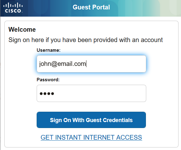 Combining Sponsored Guest Portal and Hotspot Portal into one - Cisco ...
