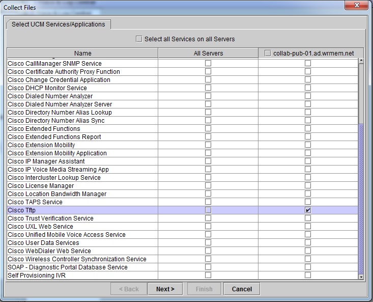 Solved Rtmt Errors Informix Could Not Insert New Row Duplicate Value In A Un Cisco Community