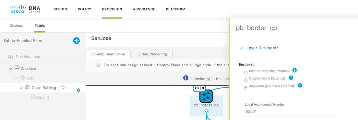 Guide to choosing SD-Access (SDA) Border roles in Cisco DNAC 1.3 ...