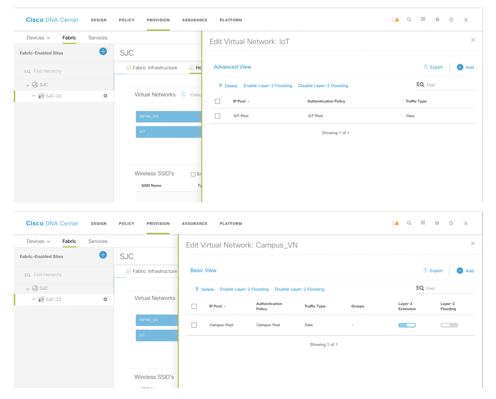 How to configure IPv6 in SD-Access (SDA) with Cisco DNAC 1.3 - Cisco ...