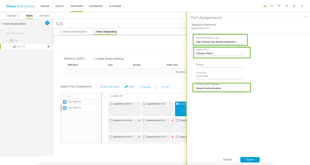 How to configure IPv6 in SD-Access (SDA) with Cisco DNAC 1.3 - Cisco ...