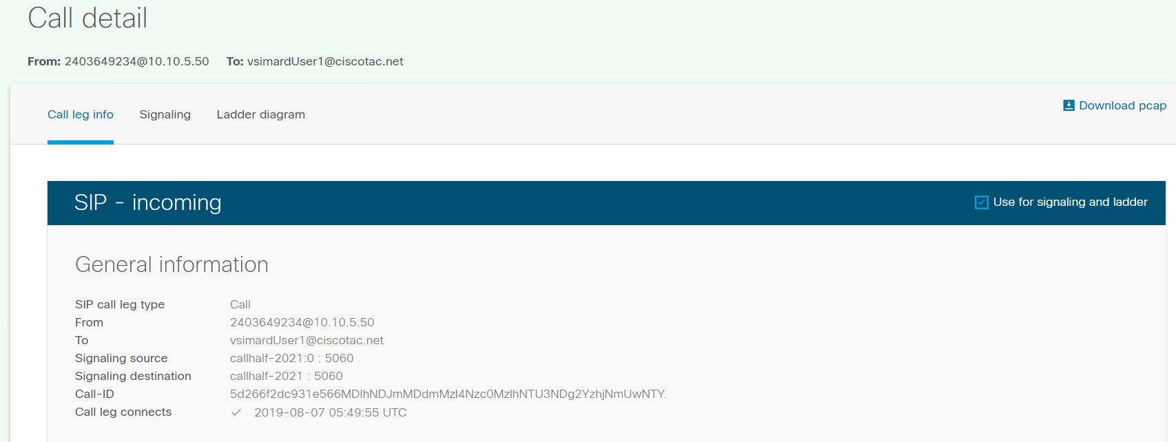 BroadWorks Signaling Call Analyzer - Cisco Community