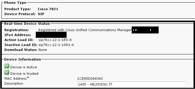 Change MAC Address Cisco IP Phone - 7821 - Cisco Community