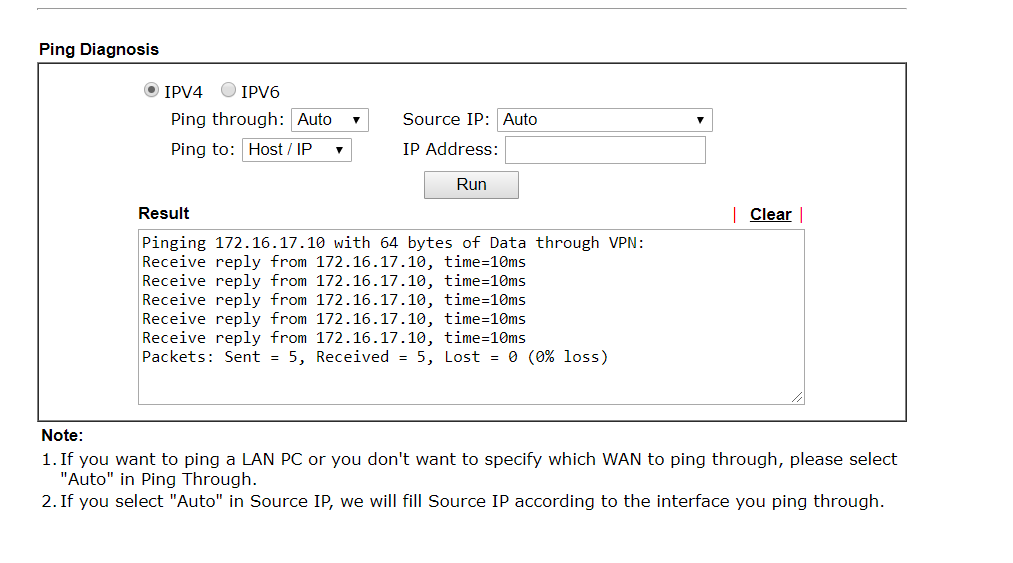 VPN LAN TO LAN draytek 2925 to ASA 5525-x can not ping - Cisco Community