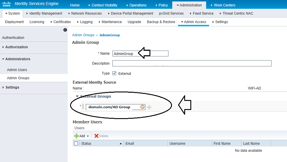 Solved: ISE admin login through AD after upgrading to 2.2 - Cisco Community