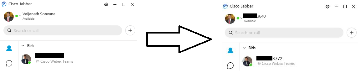 Solved: Jabber Display Name Change - Cisco Community