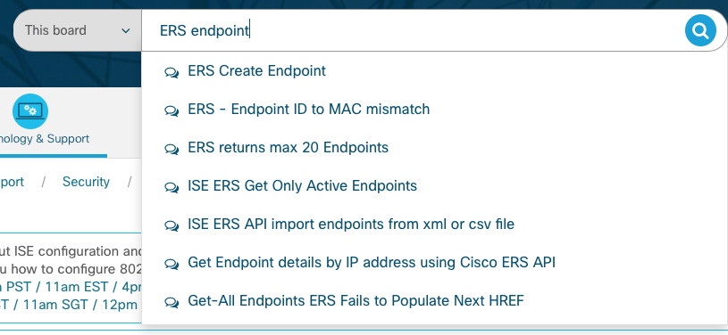 Cisco ISE : REST API call from ServiceNOW to add endpoint identity ...