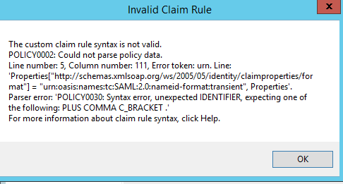 Create Claim Rules to Allow Authentication from Cisco Webex - Cisco ...