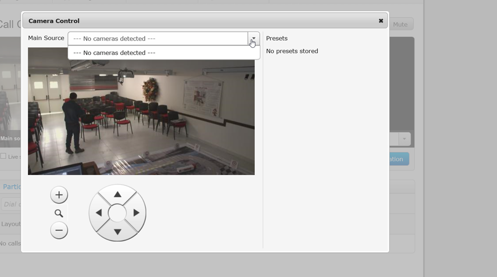 Solved: No Camera detected Tandberg C20 - Cisco Community