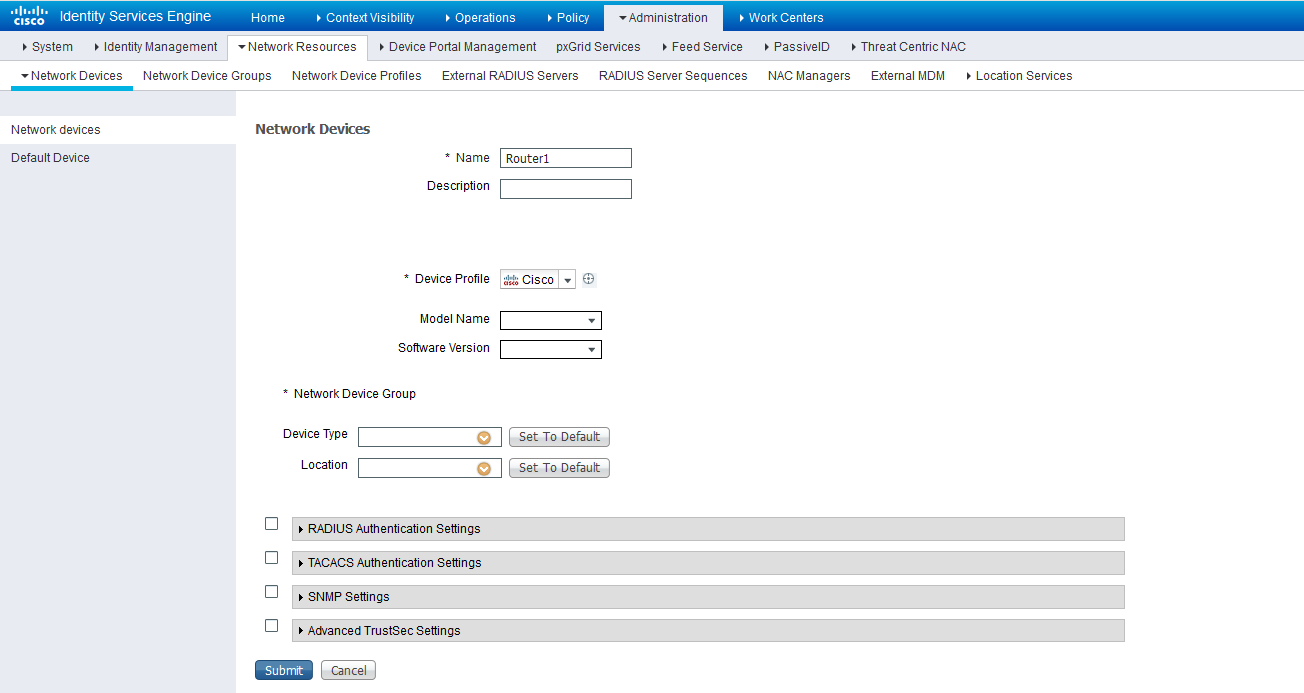 Solved: Cisco ISe: unable to add IP address to a new device - Cisco Community
