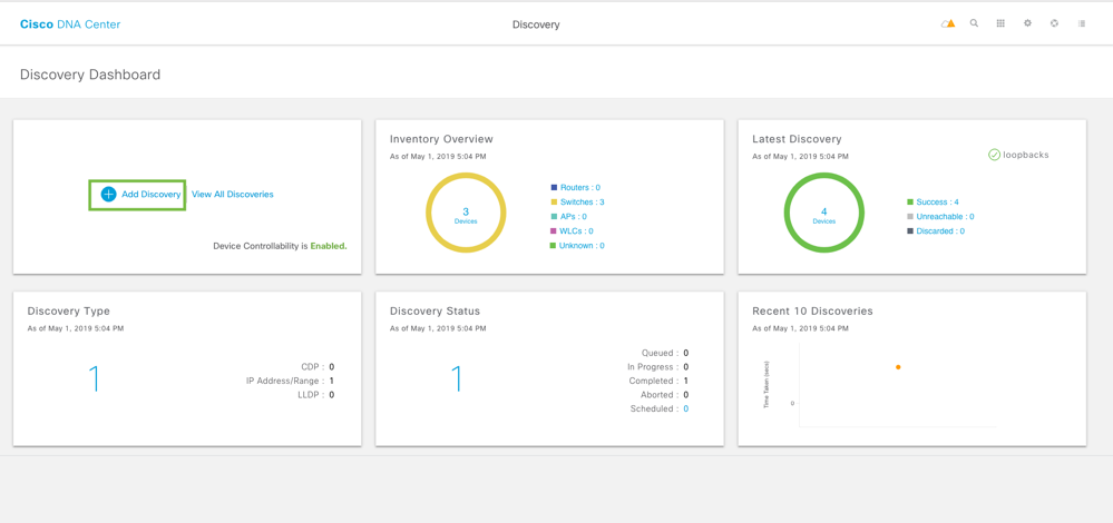 How to discover devices in SD-Access ( SDA ) - Cisco Community