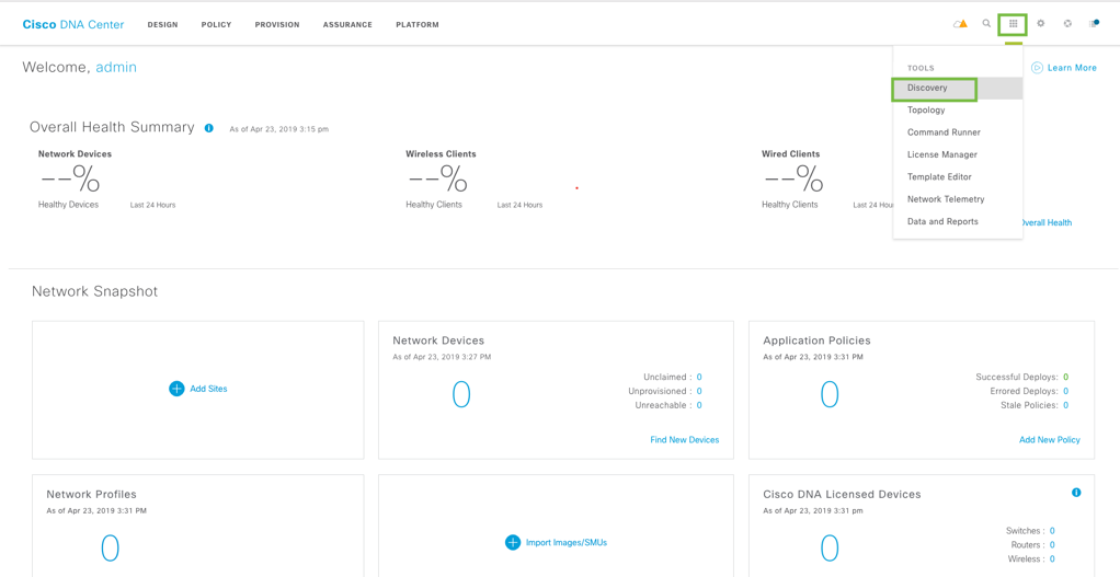 How to discover devices in SD-Access ( SDA ) - Cisco Community