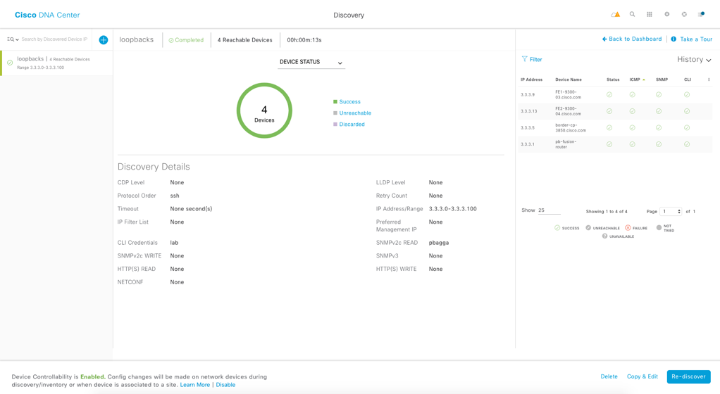 How to discover devices in SD-Access ( SDA ) - Cisco Community