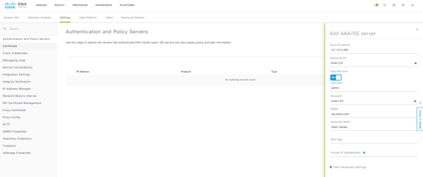 How to design site, configure network settings and IP pools for SD ...
