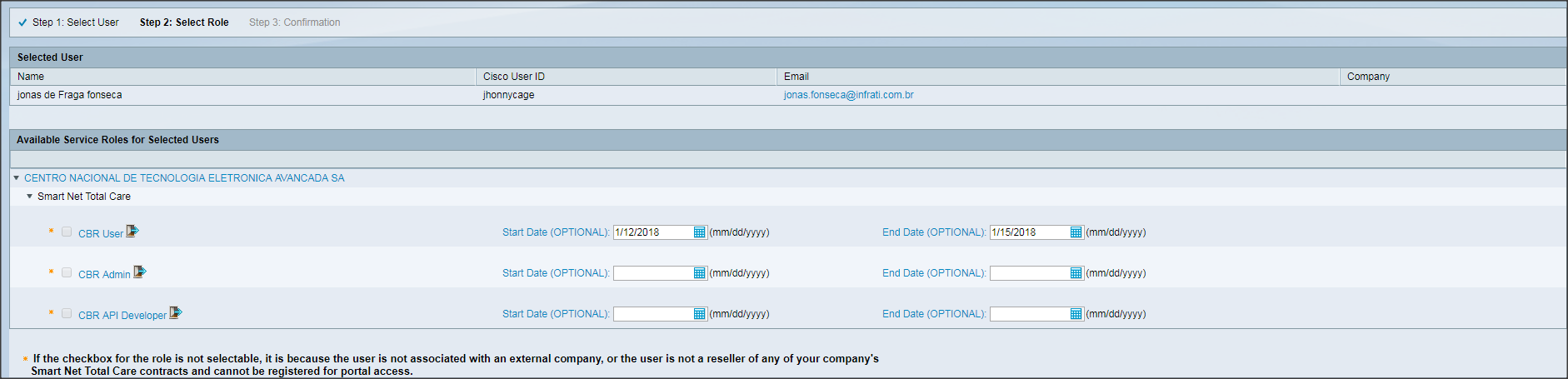 SNTC: Partner level access to a specific customer - Cisco Community