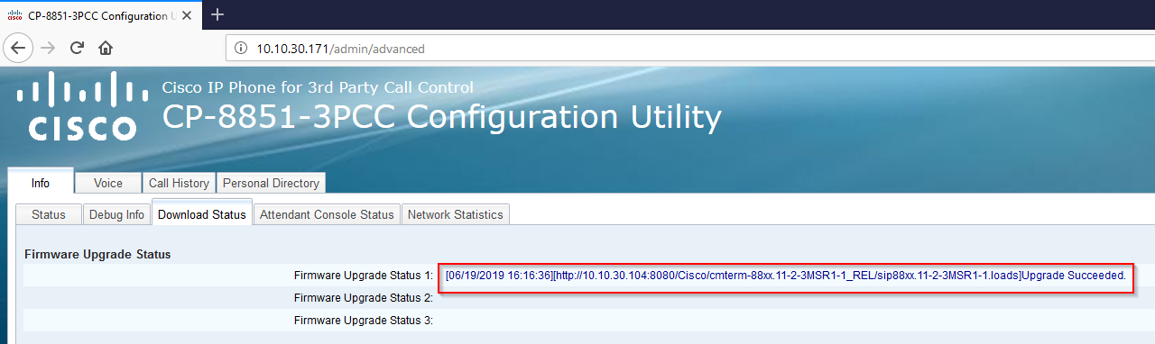 How to – Upgrade the firmware on a MPP device? - Cisco Community