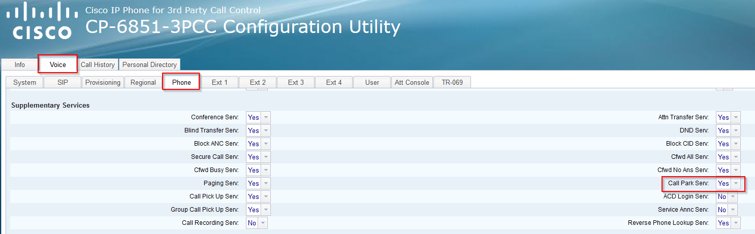 How to - Configure Call Park on MPP and Broadworks? - Cisco Community