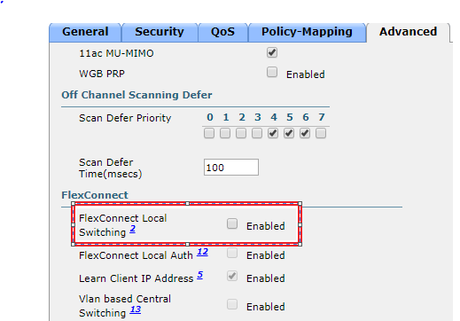 Local & central switching with flexconnect - Cisco Community