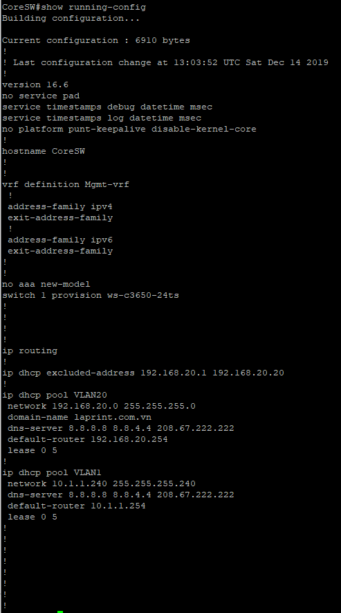 Solved: Cisco 3650 IP BASE Layer 3 Vlan Routing error - Cisco Community