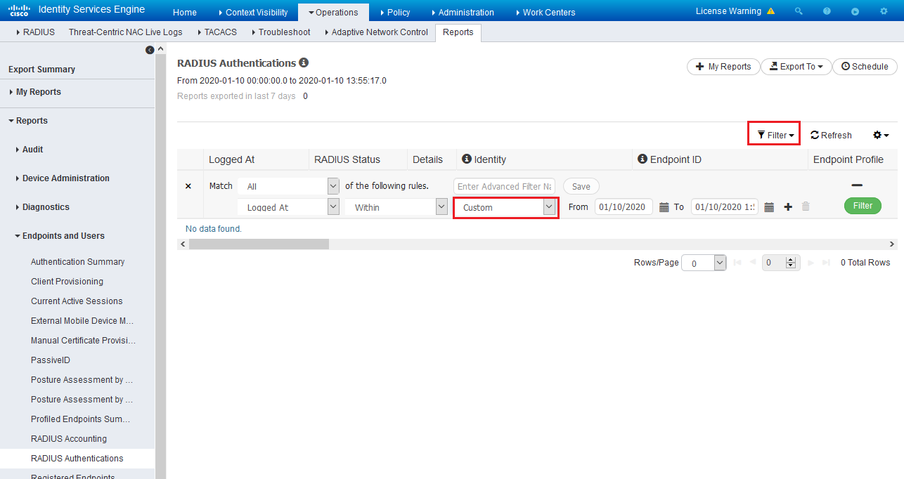 Solved: How can see Log more than 30 day In Cisco ISE 2.4 - Cisco Community