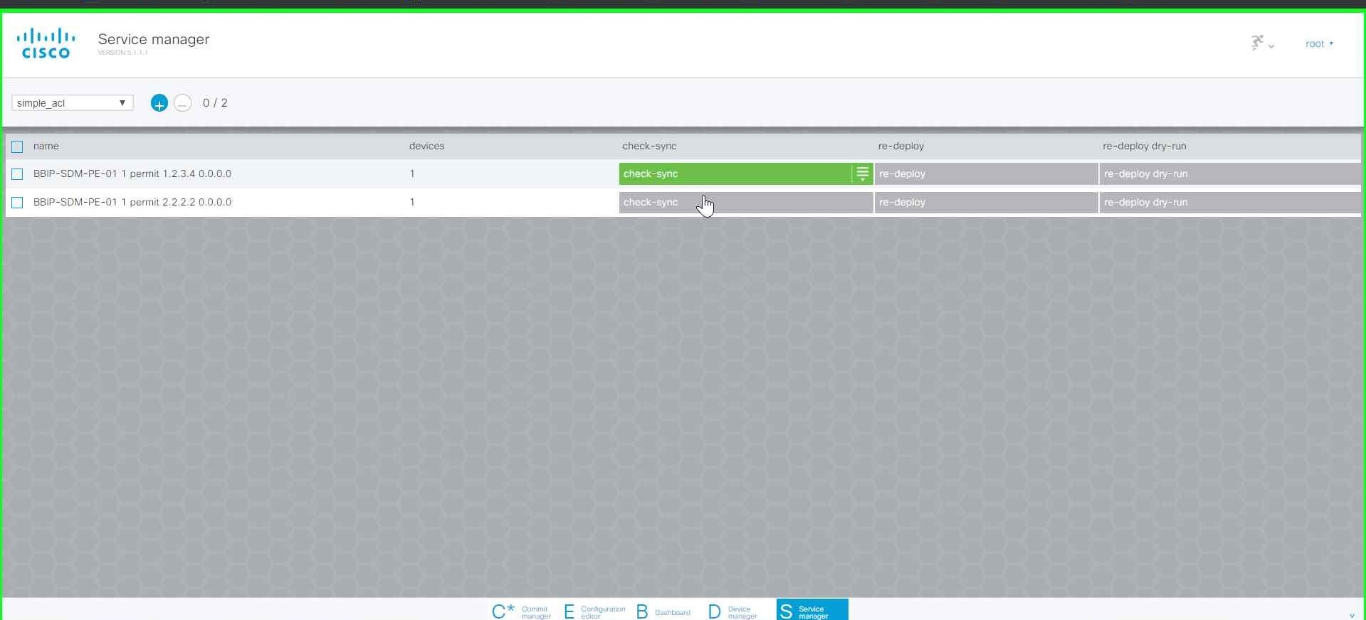 NSO Web GUI / services questions - Cisco Community