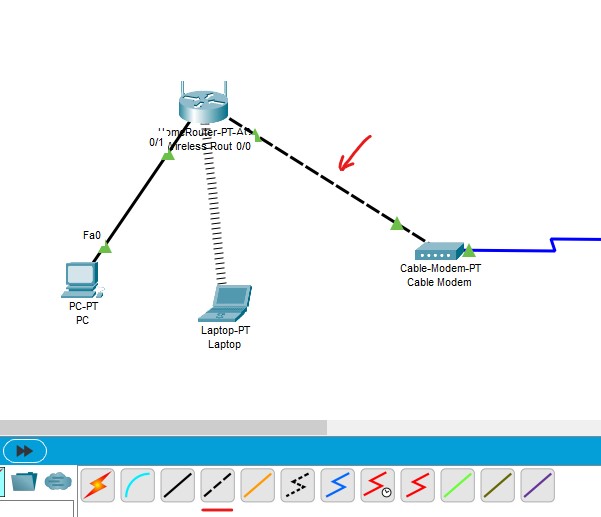 Solved: 2.1.1.5 Packet Tracer - Create a Simple Network Using Packet ... Solved: 2.1.1.5 Packet Tracer - Create a Simple Network Using Packet ...