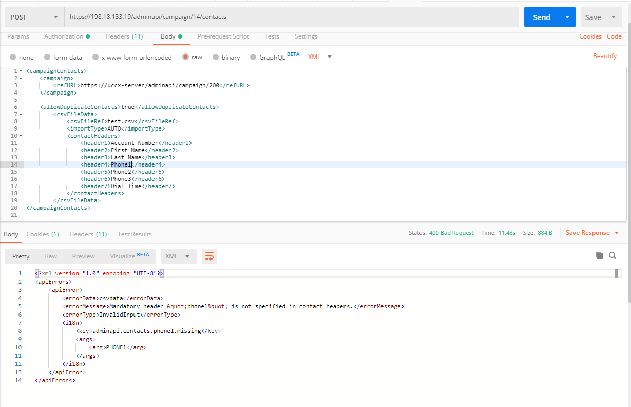 Solved Uploading Contacts Through Csv File Through Configuration Api Cisco Community