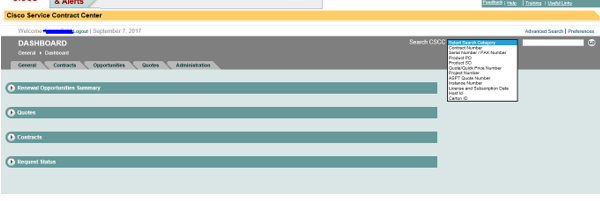Query related Contract - Cisco Community