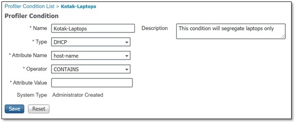 Profiling based on hostname - Cisco Community