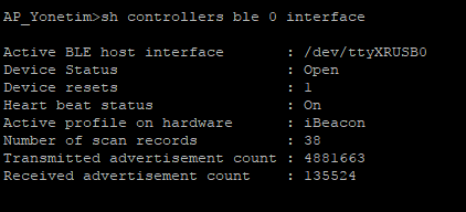 Getting RSSI Level of iBeacon Packet from APs - Cisco Community