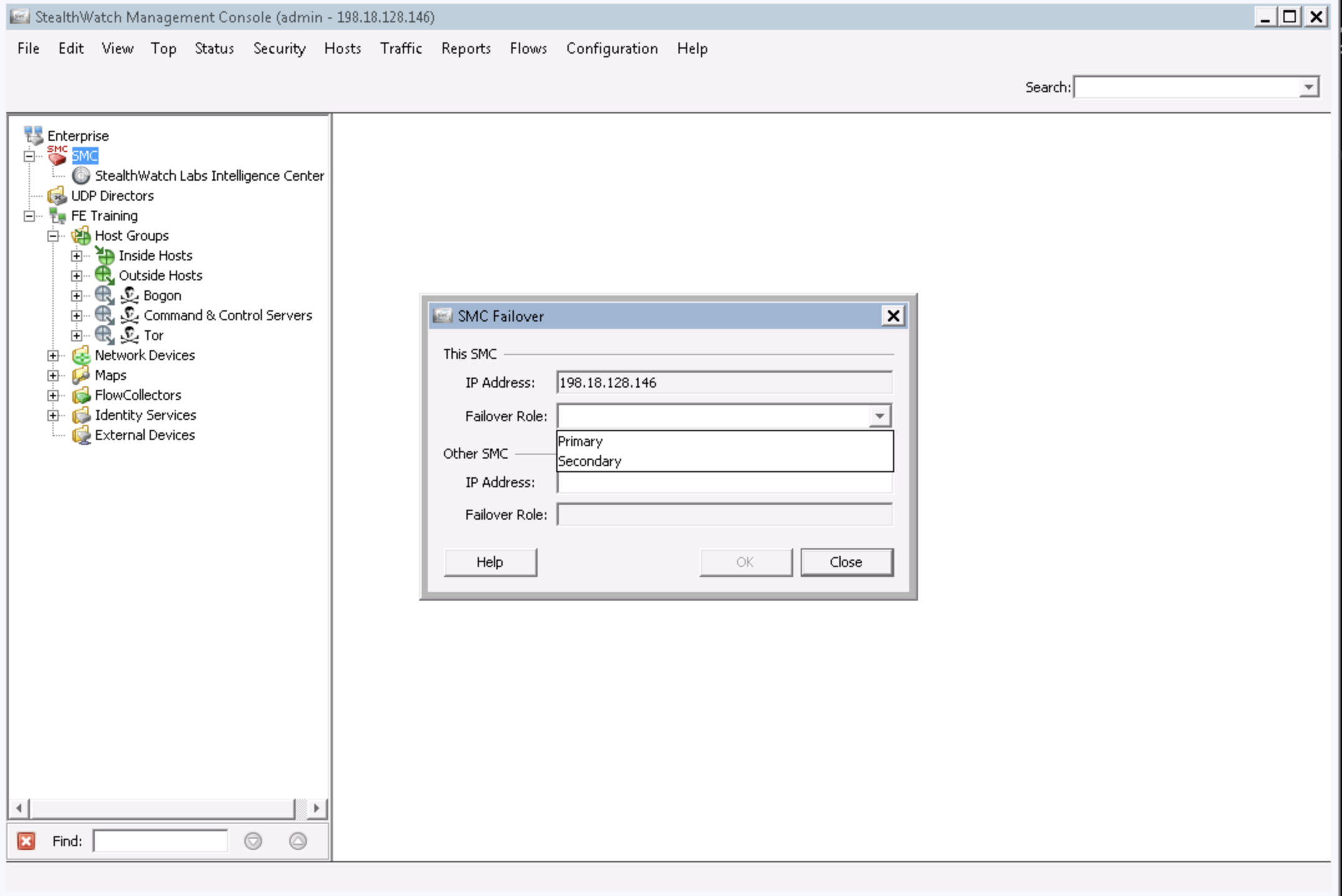 Solved: Stealthwatch SMC failover - Cisco Community