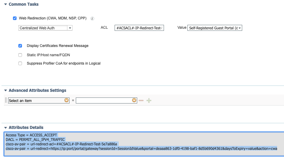 Downloadable URL-Redirect ACL with ISE - Cisco Community