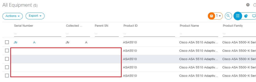 Collect Serial Number Fail - Cisco Community