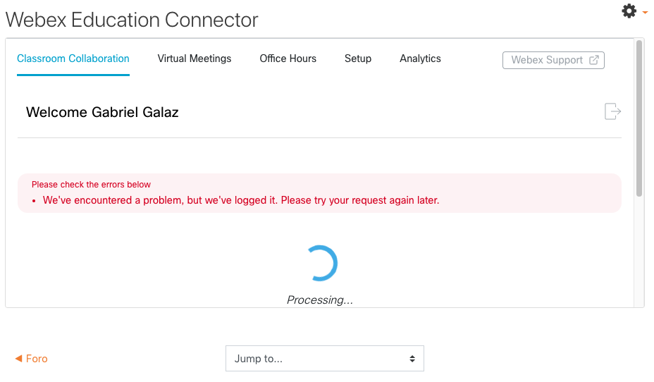Problems Webex education connector with Moodle - Cisco Community